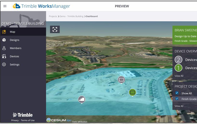 Trimble WorksManager - SITECH Construction Systems