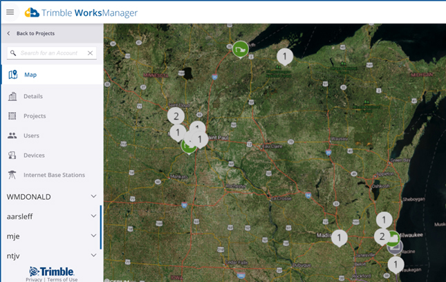 Trimble WorksManager - SITECH Construction Systems
